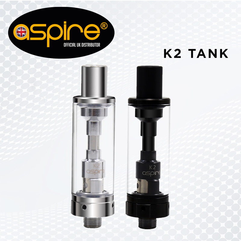 Aspire K2 Tanks & Starter Kits, Aspire K2 Glass Clearomizer - UK