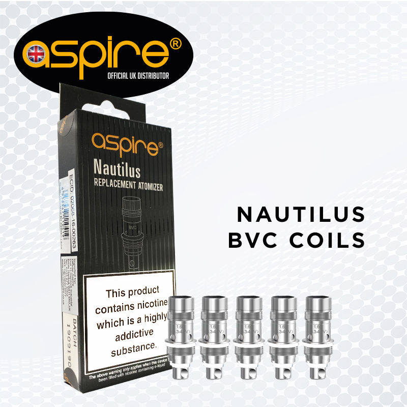 Aspire Nautilus Coils UK – Official Aspire