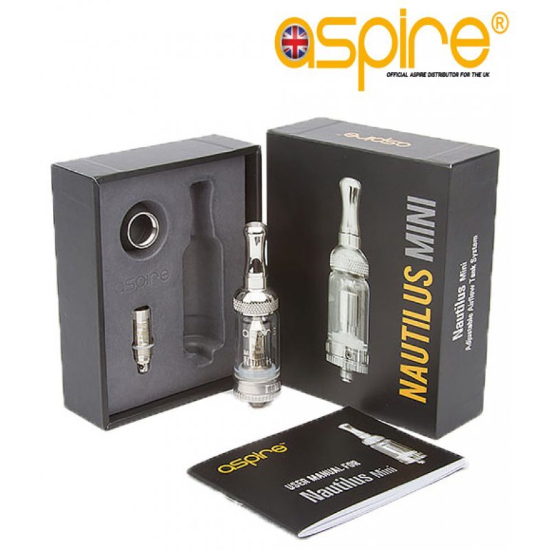 Aspire Mini Nautilus, Mini Nautilus Tanks & Kits UK – Online