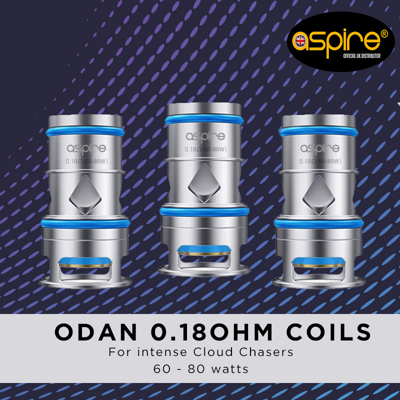 Aspire Odan 0.18ohm Mesh Coils - Official Aspire